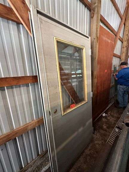 3ft Entrance Door w/ Jam - Meagher Auctioneers