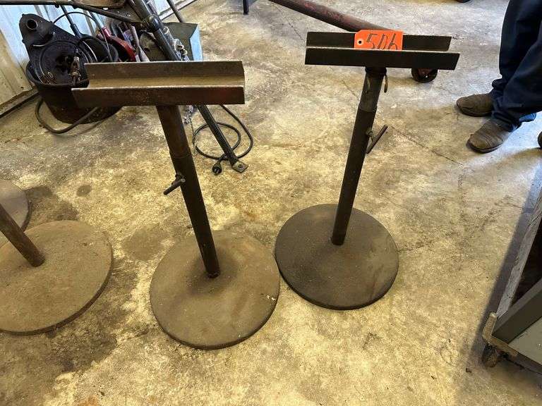2 Pipe Stands - Meagher Auctioneers