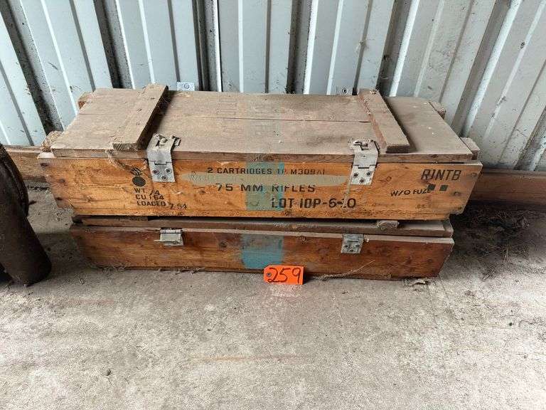 Ammo Boxes - Meagher Auctioneers