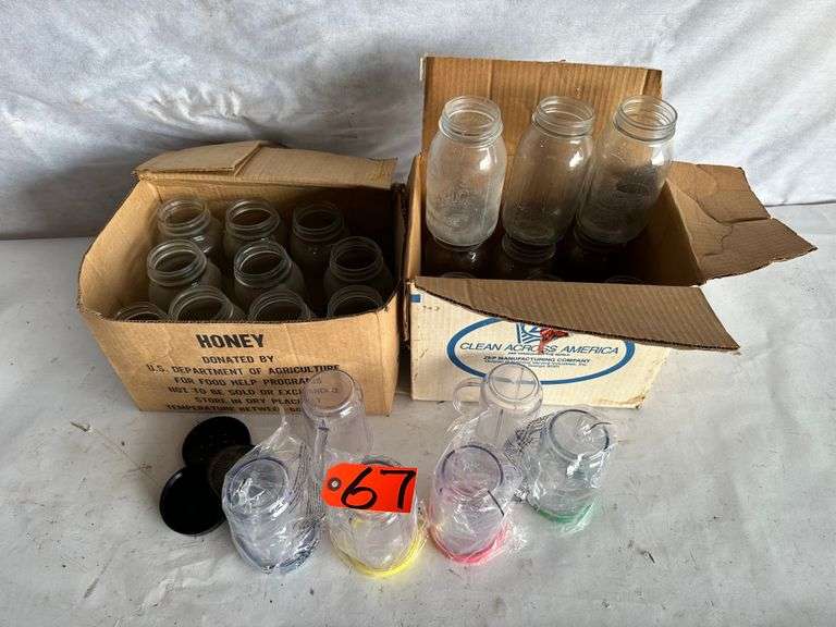 Mason Jars, Magic Bullet Containers - Meagher Auctioneers