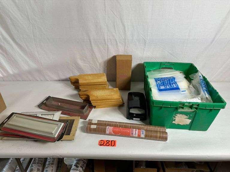 Register Covers, Cutting Boards, Contact Paper, Soap Dispenser, Ice ...