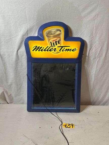 Miller Lite Lighted Sign - Meagher Auctioneers