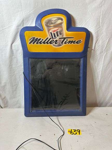Miller Lite Lighted Sign - Meagher Auctioneers