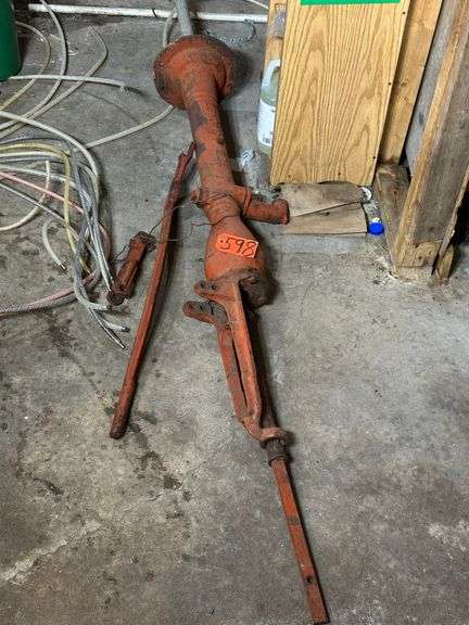 Red Jacket Hand Well Pump - Meagher Auctioneers