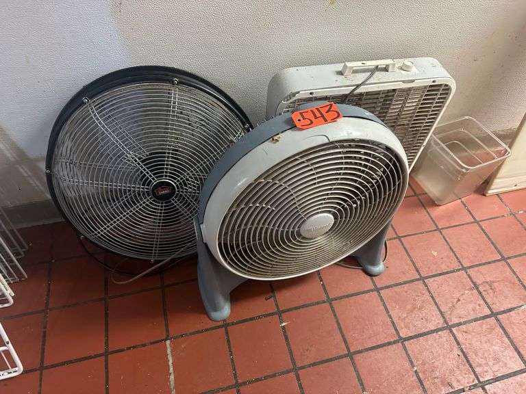 3 Fans - Meagher Auctioneers