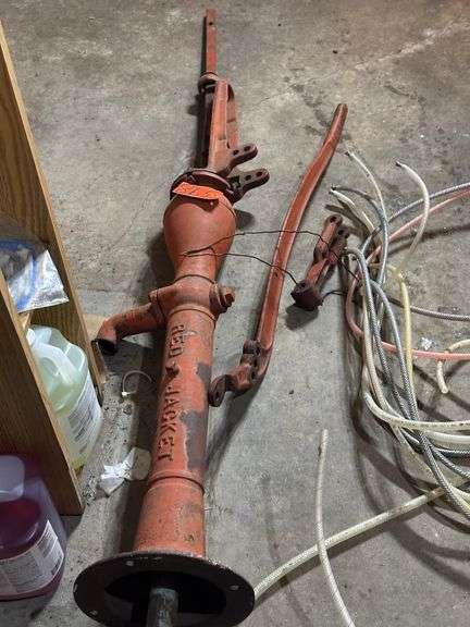 Red Jacket Hand Well Pump - Meagher Auctioneers