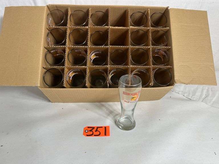 Shock Top Beer Glasses - Meagher Auctioneers