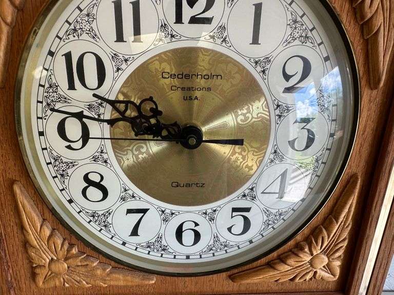 Cederholm Clock - Meagher Auctioneers