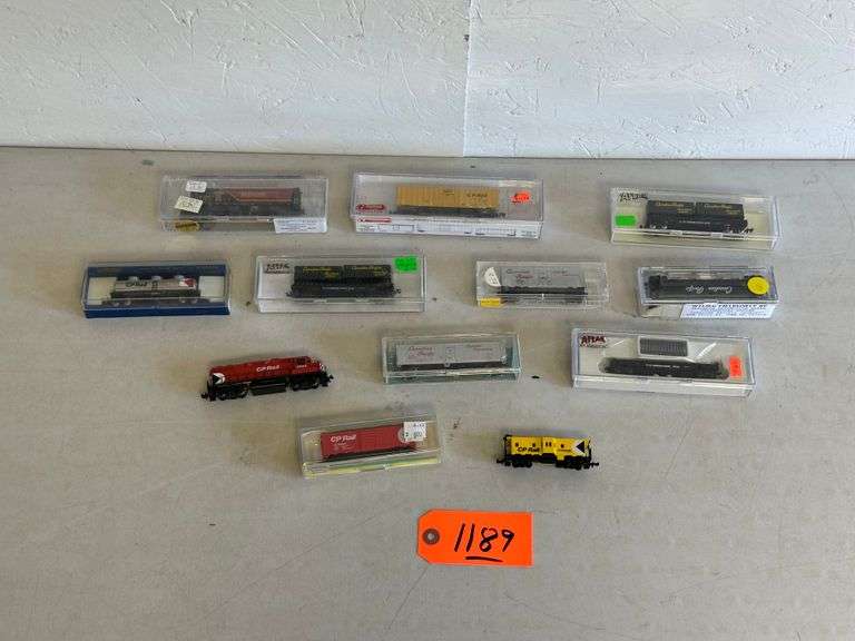 N Scale Canadian Pacific Train Set - Meagher Auctioneers