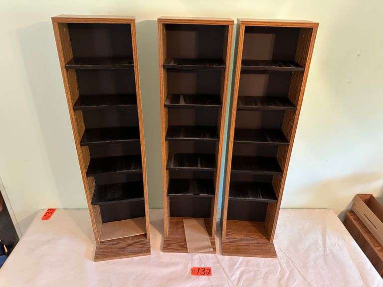 CD/DVD Storage Racks - Meagher Auctioneers