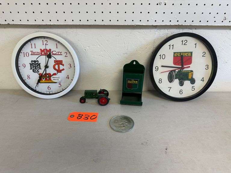 Oliver & Twin City/Minneapolis Moline Clocks, Tractor, Oliver Match ...