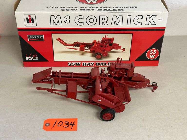 McCormick 55W 1/16 Scale Baler - Meagher Auctioneers