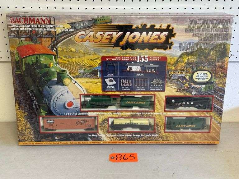 Bachmann Casey Jones Train Set - Meagher Auctioneers