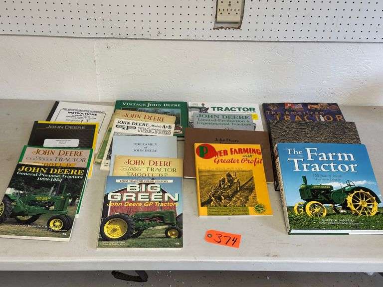 Assortment of Tractor Books - Meagher Auctioneers