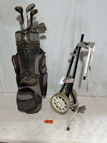 Golf Clubs & Pull Cart - Meagher Auctioneers