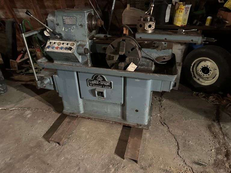 Lance-Sprint 1" Turret Lathe - Meagher Auctioneers