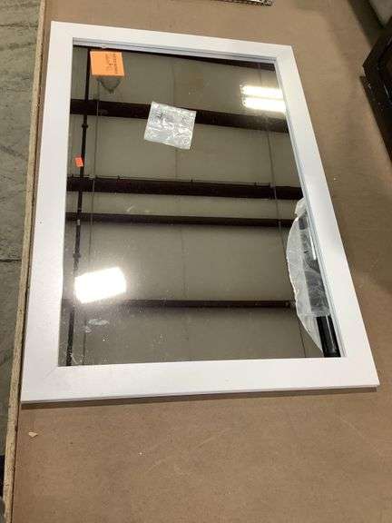 24 x 35 in mirror, small scratch on frame - Metzger Property Services, LLC
