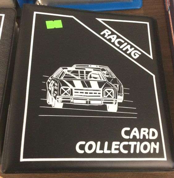 Racing Card Collection Binder - No Cards - Metzger Property Services, LLC