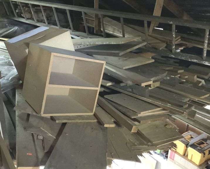 Wooden Ladder, Lumber, Cabinets - Metzger Property Services, LLC