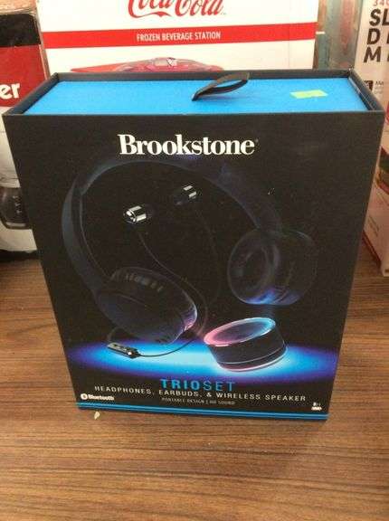 Brookstone Troy Set, Headphones, Earbuds, wireless speaker - Metzger ...