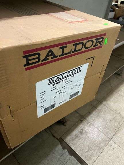 Baldor 3 phase variable frequency drive (VFD) new old stock - Metzger ...