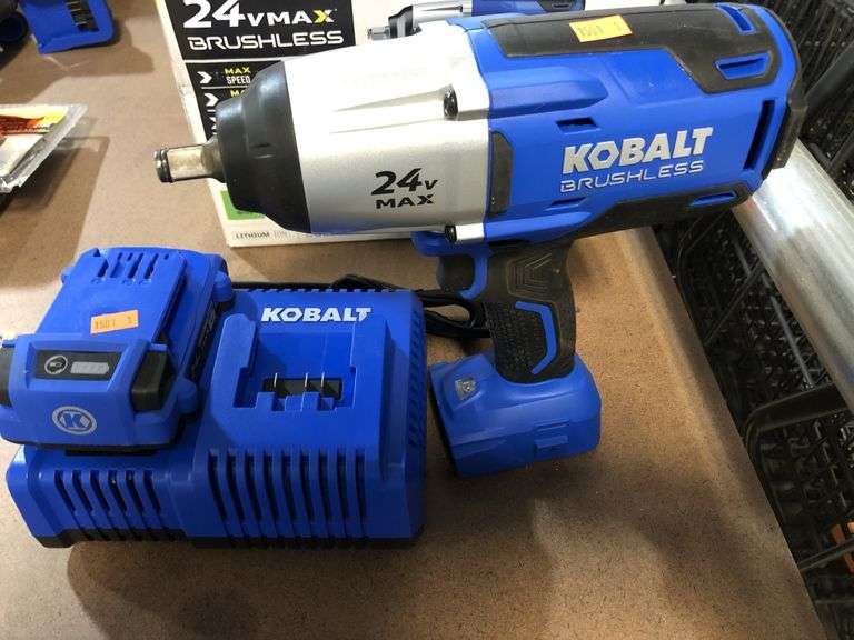 Kobalt 24 v brushless 1/2 inch impact wrench set - Metzger Property ...
