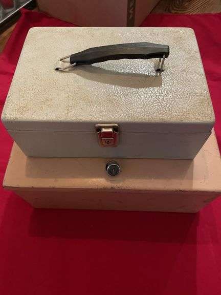 Money box and broken metal box - Metzger Property Services, LLC