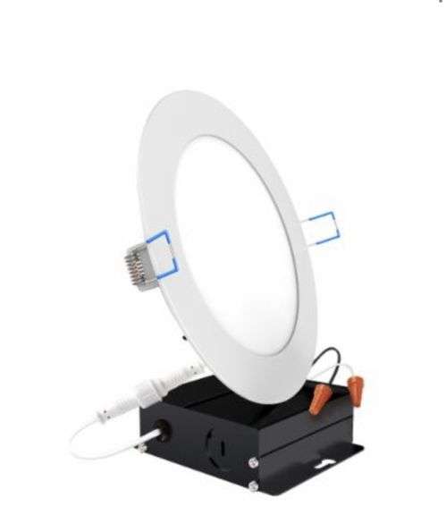 Recessed LED Lighting, 6 Inch, Slim, Wafer Thin, Smooth Trim - Metzger ...