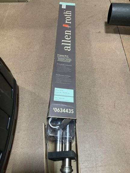 Allen + Roth drapery rod - Metzger Property Services, LLC