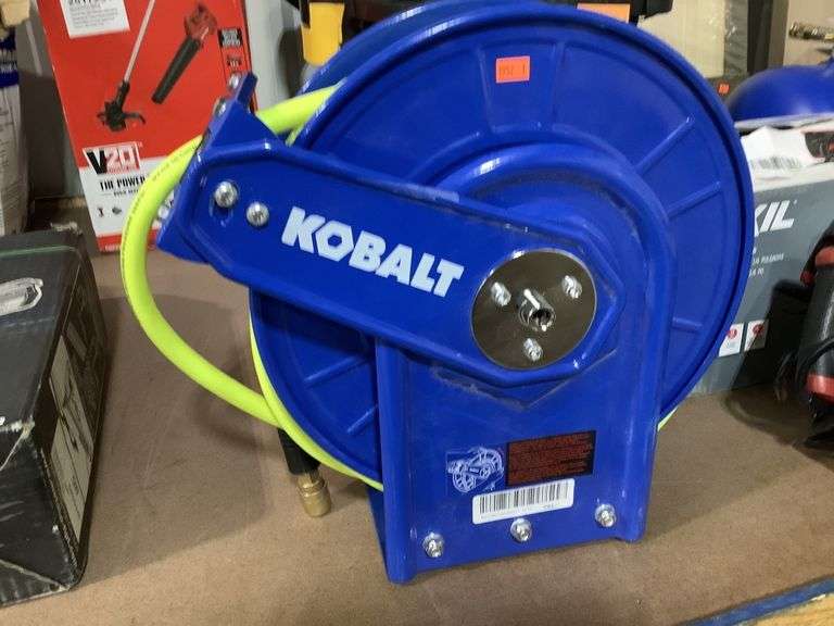 Kobalt air compressor hose with reel - Metzger Property Services, LLC