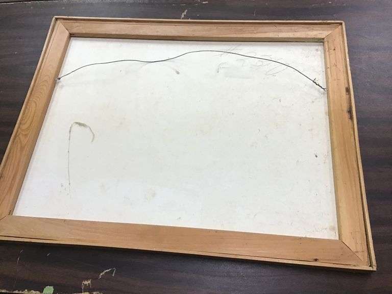 George McCullough oil on canvas painting 22x29 - Metzger Property ...