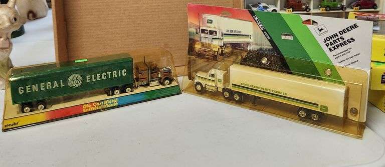 2 Die-cast semis - General Electric & John Deere Parts Express ...