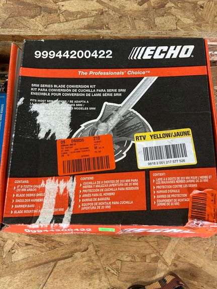 Echo arm series blade conversion kit - Metzger Property Services, LLC