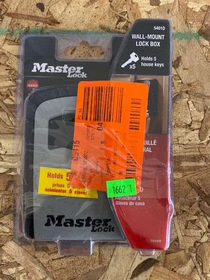MasterLock Model:5401D Wall-Mount Lock Box - Metzger Property Services, LLC