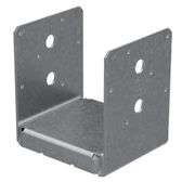 Galvanized Adjustable Standoff Post Base for 6x6 Nominal Lumber ...