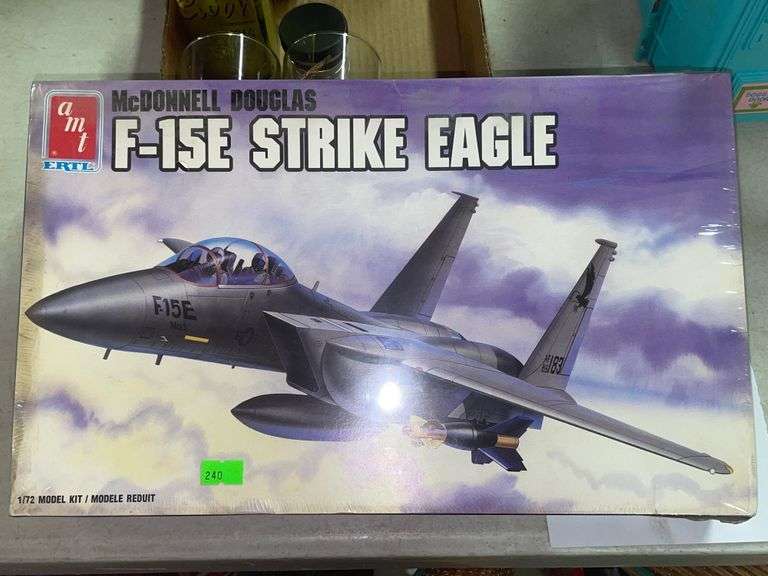 Ertl McDonnell Douglas F-15E Strike Eagle 1/72 Model Kit - Metzger ...