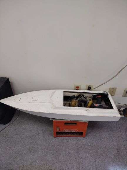 Remote control gas powered boat with remote - Metzger Property Services ...