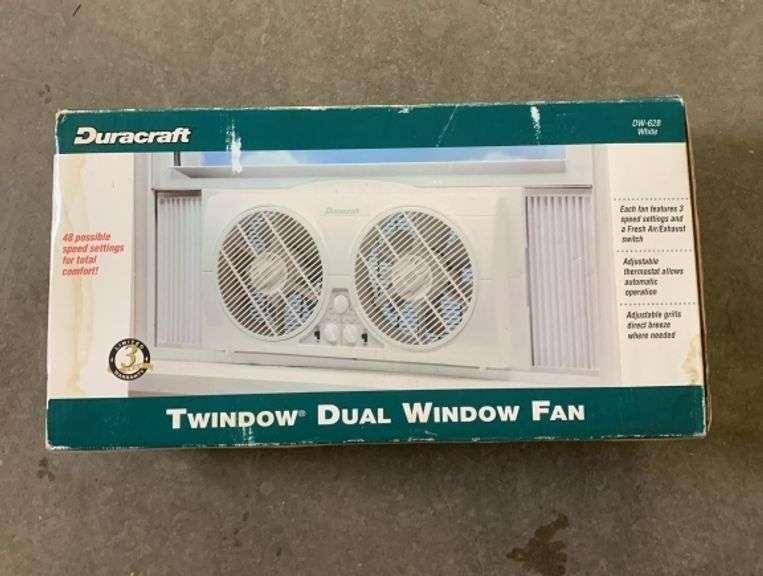 Duracraft Twindow Dual Window Fan - Metzger Property Services, LLC