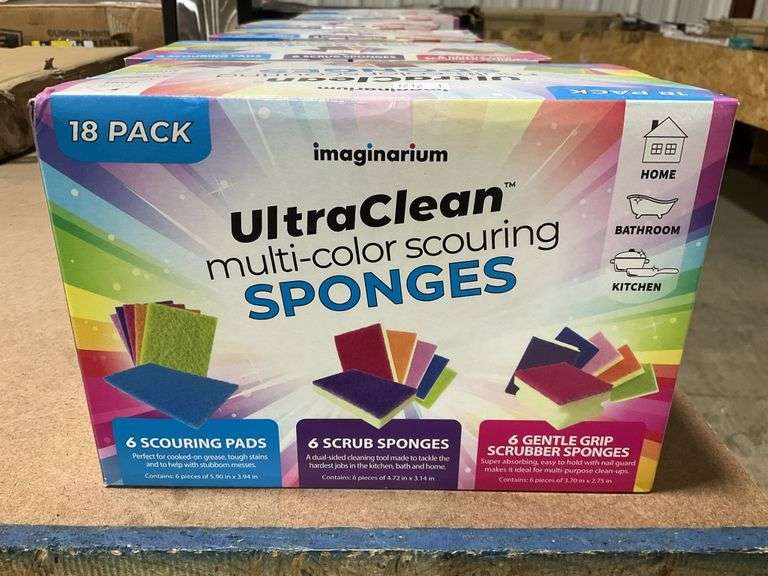 18 pack multi-color scouring sponges - Metzger Property Services, LLC
