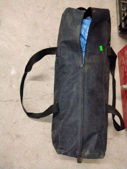 Canopy frame with tarp - Metzger Property Services, LLC