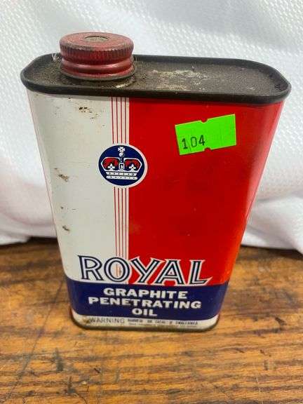 Royal Graphite Penetrating oil can - Metzger Property Services, LLC