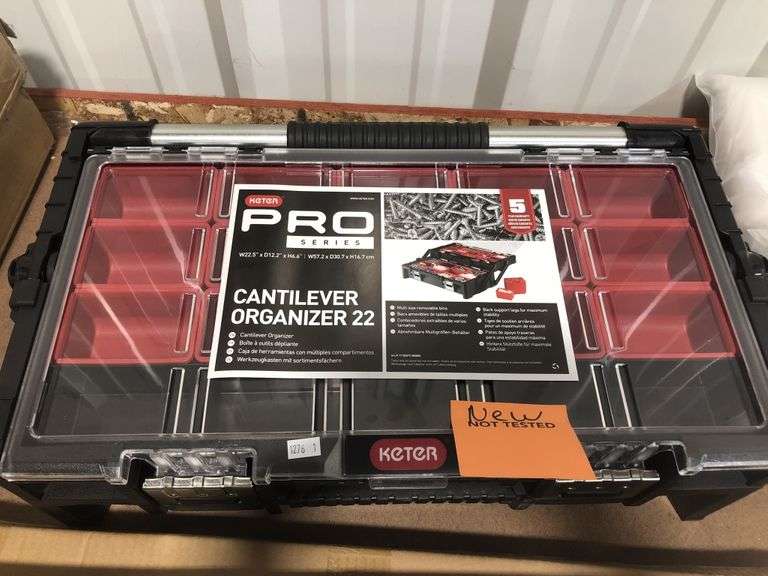 Keter pro series cantilever organizer 22 - Metzger Property Services, LLC