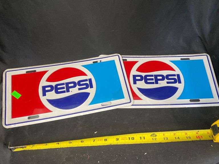 Pepsi license plates - Metzger Property Services, LLC