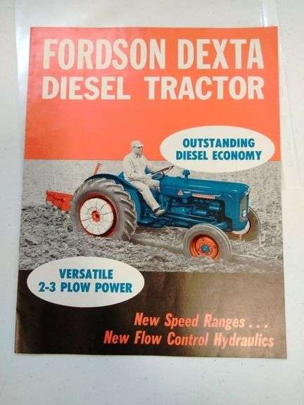 Fordson Dexta Diesel Advertising Brochure - Metzger Property Services, LLC