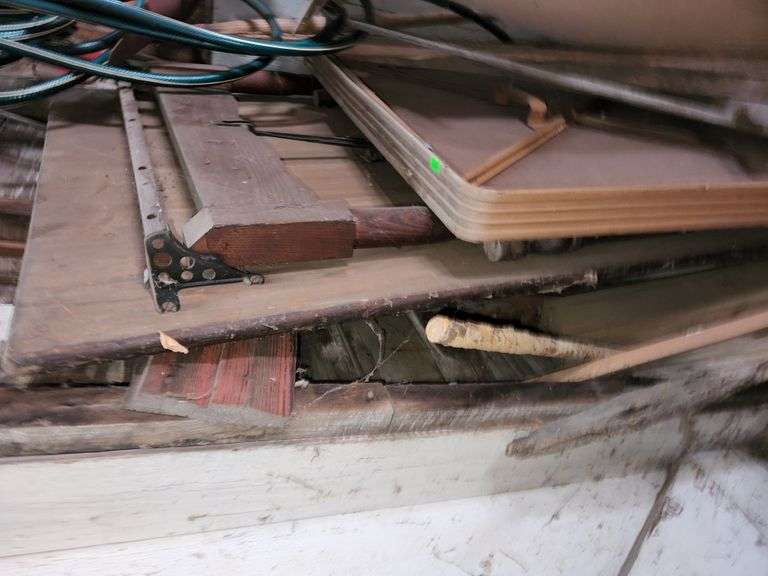 Card table and wood folding table - Metzger Property Services, LLC