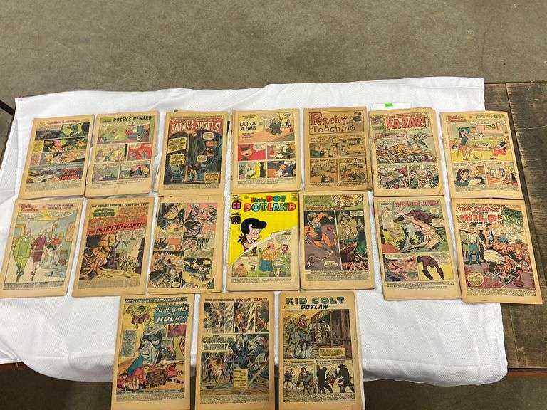 Comic book assortment- The Sensational Captain Marvel, Invincible Iron ...