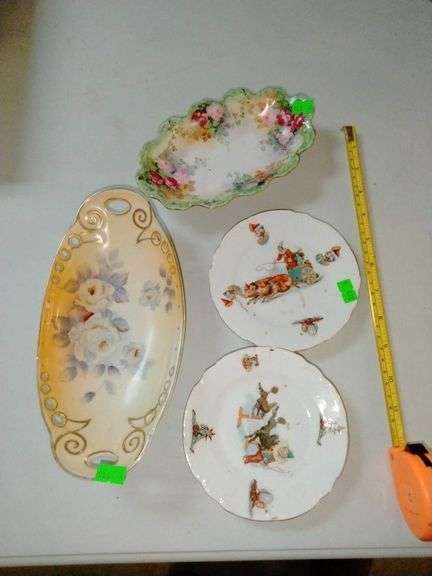 Porcelain plates and dishes - Metzger Property Services, LLC