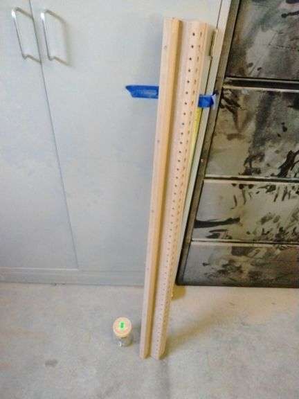 Adjustable shelf jig and shelf pins - Metzger Property Services, LLC