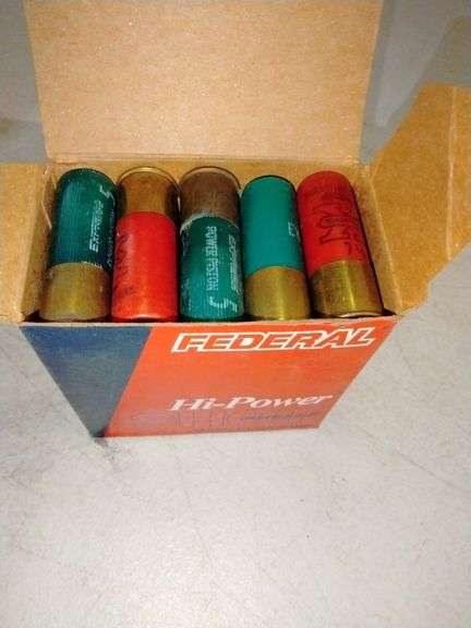 Mix and match 25ct 12Ga 6 shot Hi-Power Shot Shells - Metzger Property ...