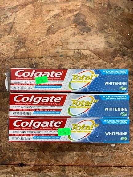 Colgate Whitening Tooth Paste - Metzger Property Services, LLC